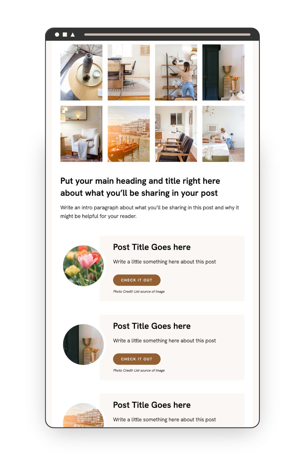 All Post Templates – Beautiful Post Block Templates
